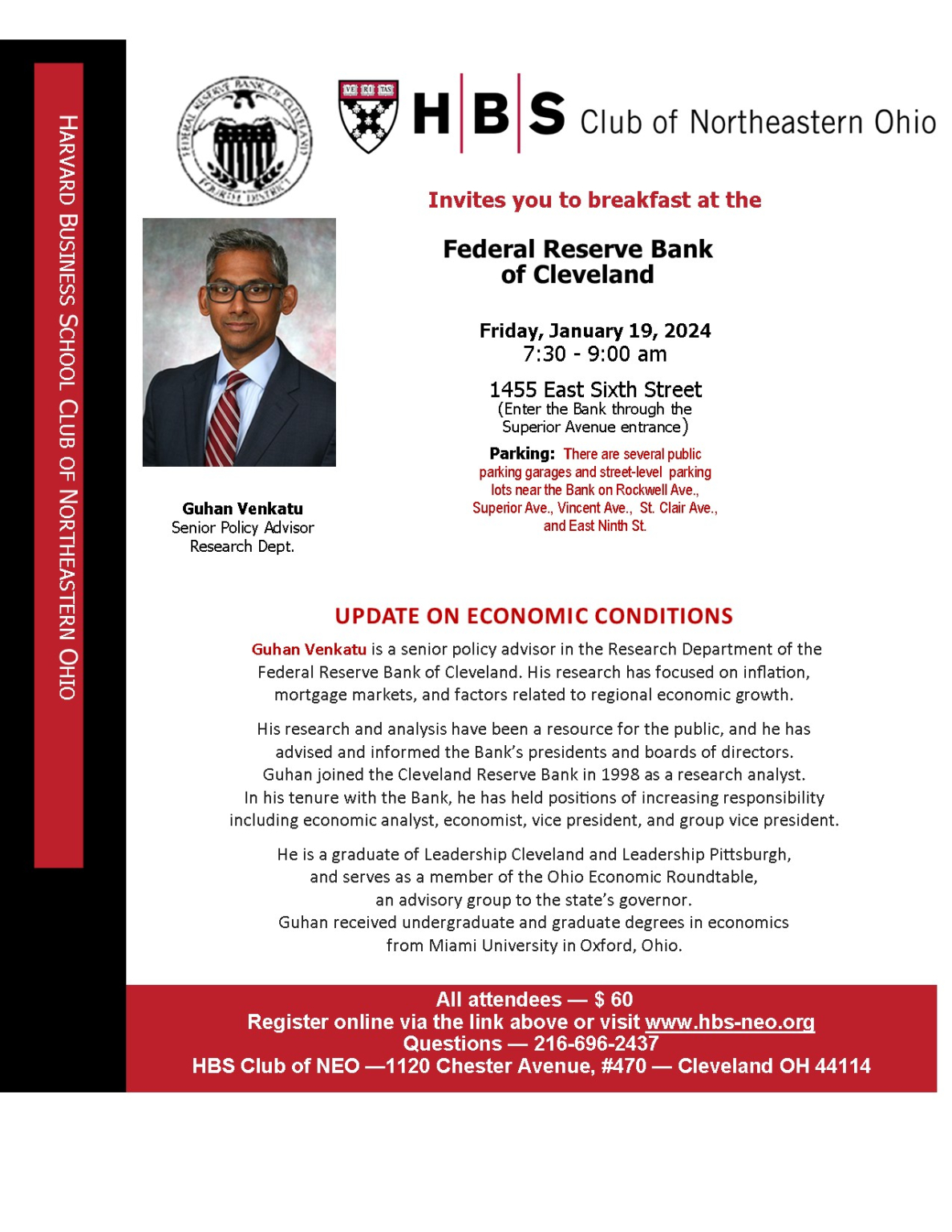 HBS Welcomes you to the Economic Update at the Federal Reserve Bank ...